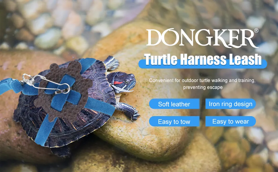 Adjustable Pet Tortoise Walking Lead - Secure & Comfortable Turtle ...