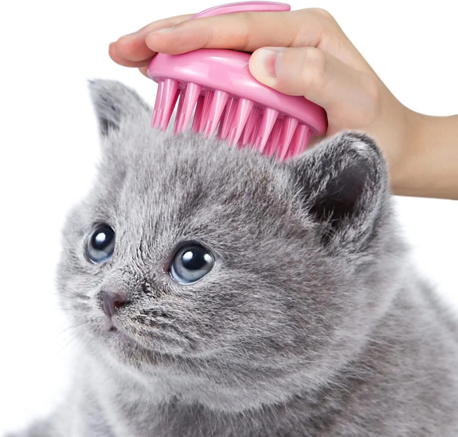 DHgate.com:Cat Deshedding Brush with Soft Rubber Pins - Washable ...