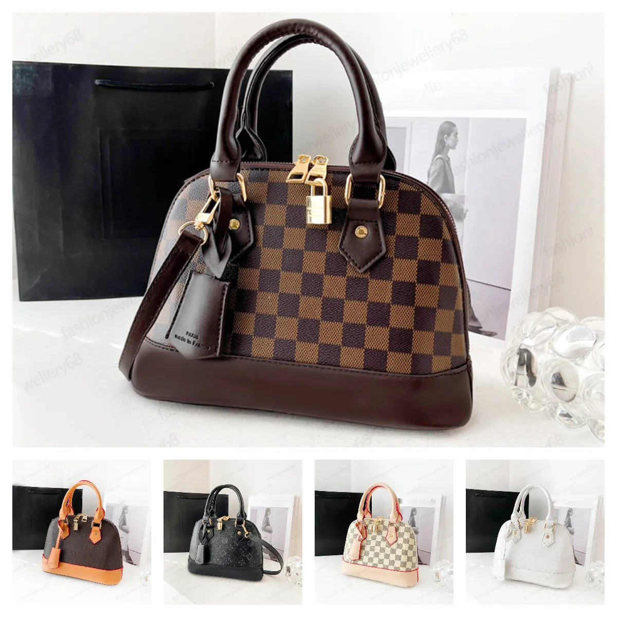 Luxury Designer Women's Shoulder Bags And More With Round Barrel And ...