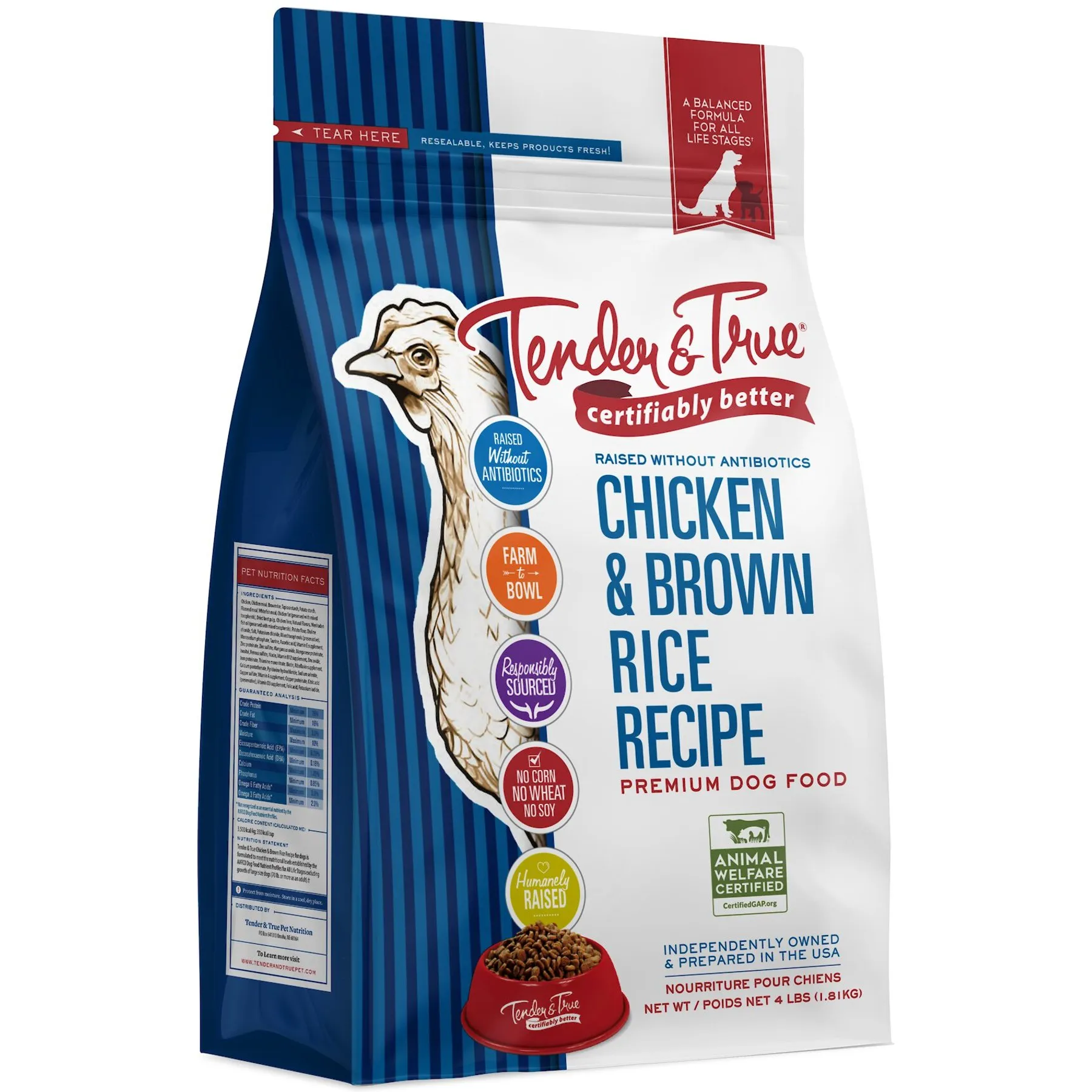 Chicken & Rice Recipe Dry Dog Food - Complete Nutrition, Shop Now! Is ...