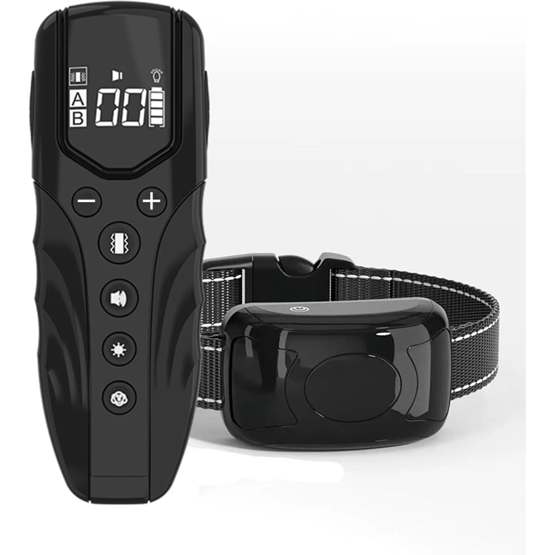 2000-ft Range Remote Vibration Training Collar for Medium Dogs ...