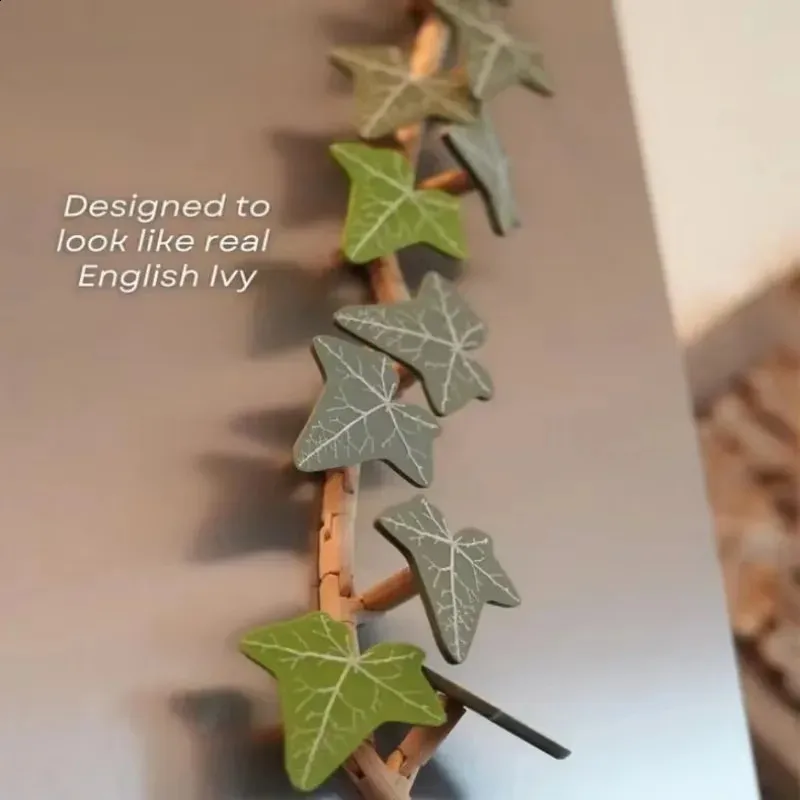 3D Printed Magnetic Ivy Faux Plant Fridge Magnet Strong Absorbent Tree ...