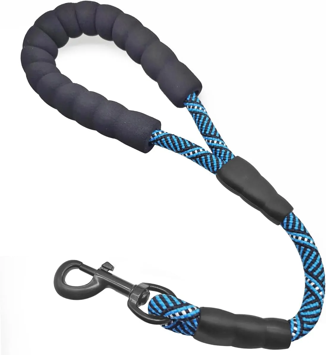 DHgate.com:Blue Nylon Dog Leash - 8 Inch Rope Handle, Padded Grip ...