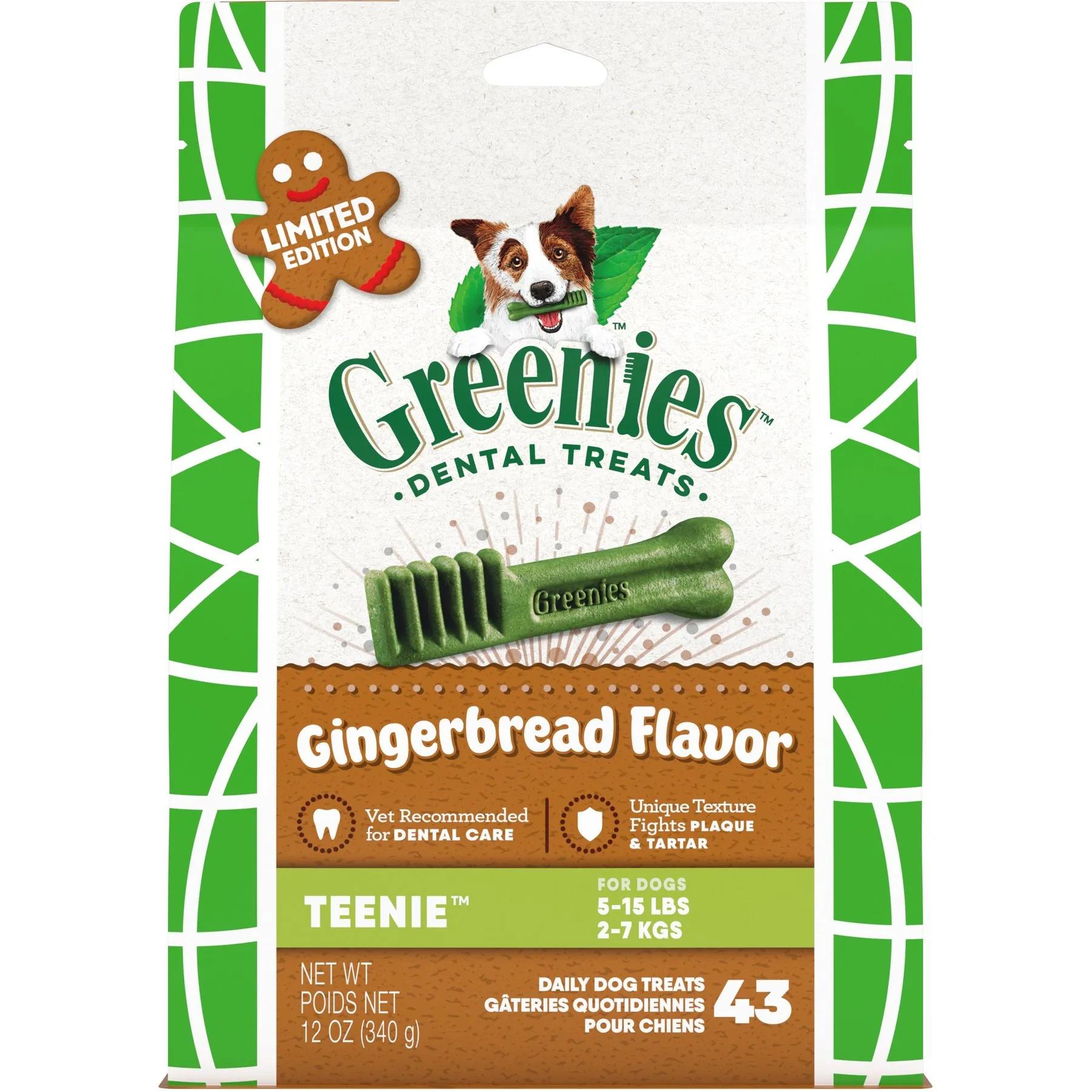 DHgate.com:Greenies Teenie Dental Dog Treats - Gingerbread Flavor, 43 ...