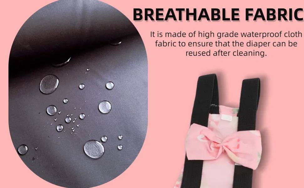 Breathable Poultry Diaper - Comfortable & Adjustable Bird Diaper for ...