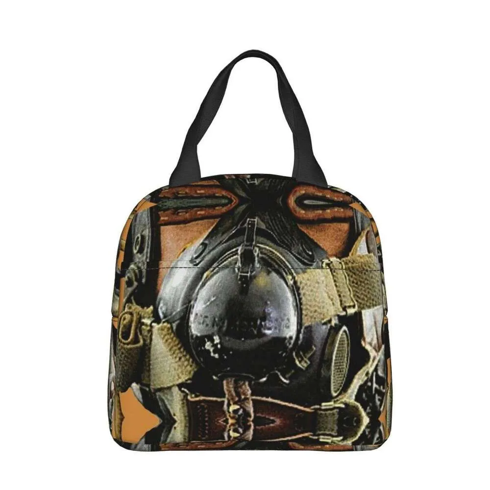 RAF Type C Insulated Polar Lunch Bag For Pilot, Air Fighter Helmet, And ...