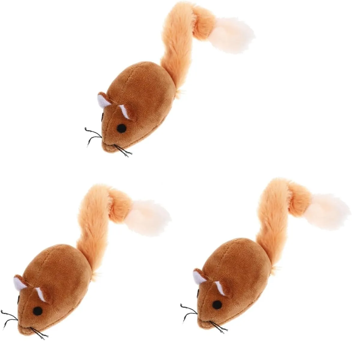 DHgate.com:4 Pack Plush Cat Toys - Mouse Stuffed Kitten Teething Chew ...