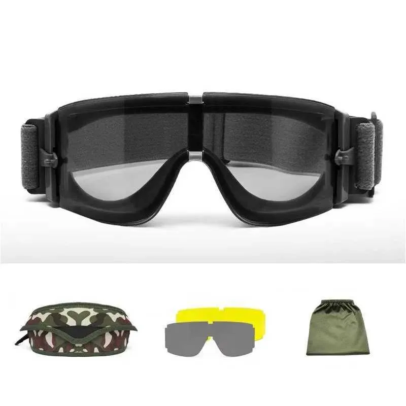 ANSI. Z87 Tactical safety goggles - Windproof & Sandproof for Hunting ...