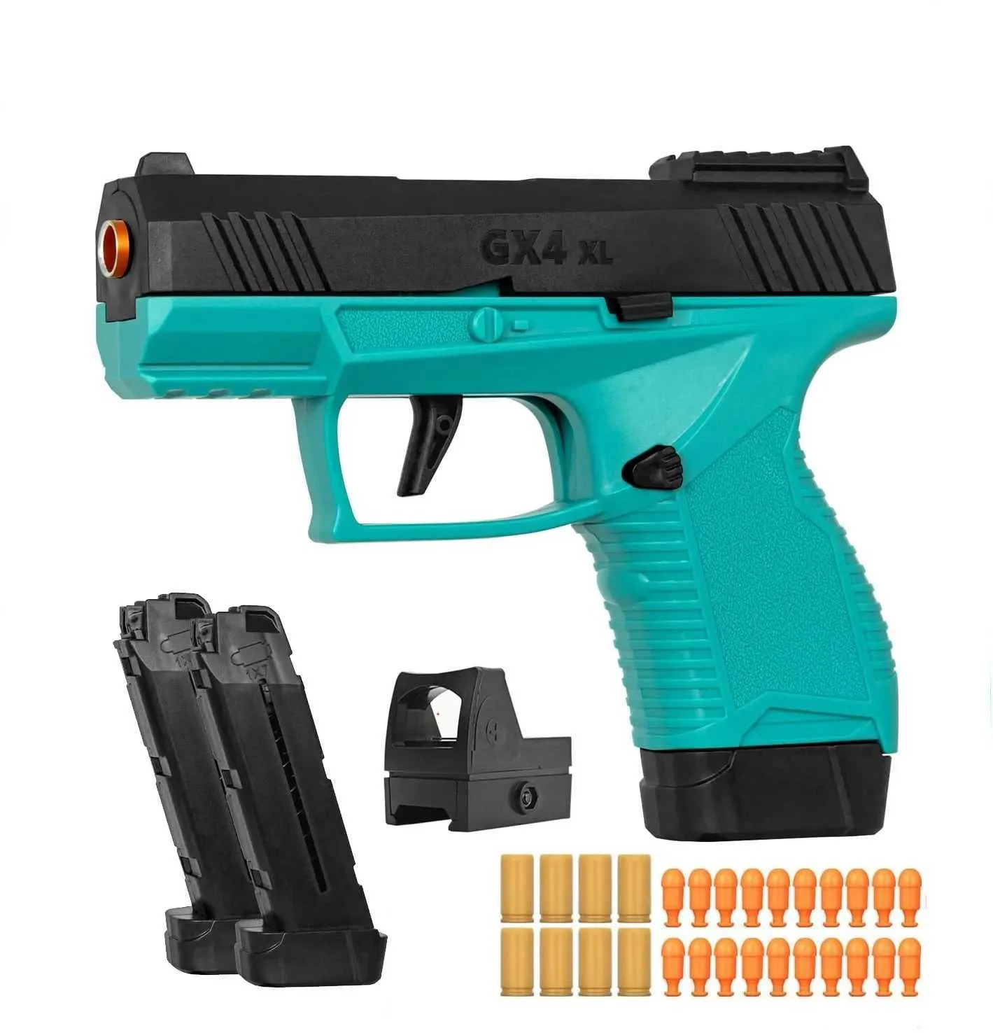 Mini GX4 Pistol Soft Dart Bullet Toy Gun Airsoft CS Outdoor Shooting ...