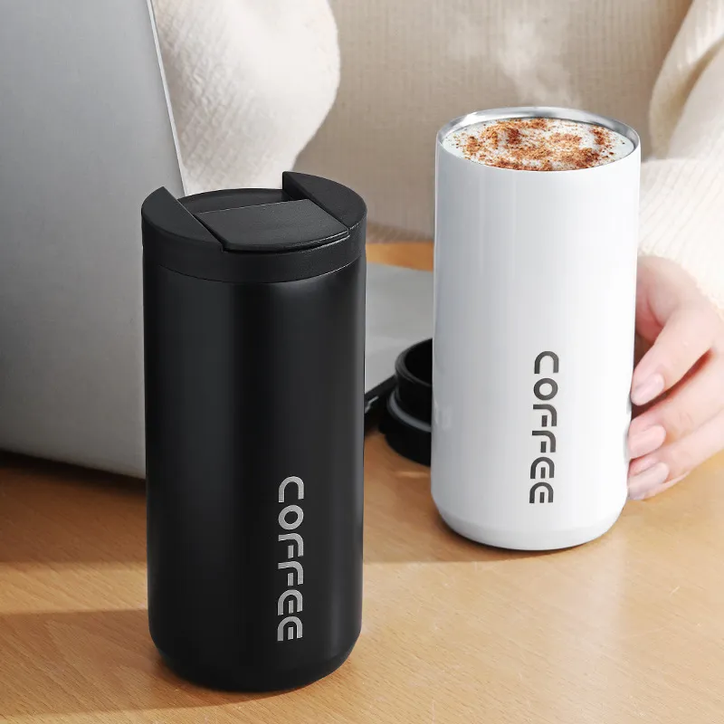 Termos De Café De Acero Inoxidable De 400 Ml: Taza De Viaje Aislado Y ...
