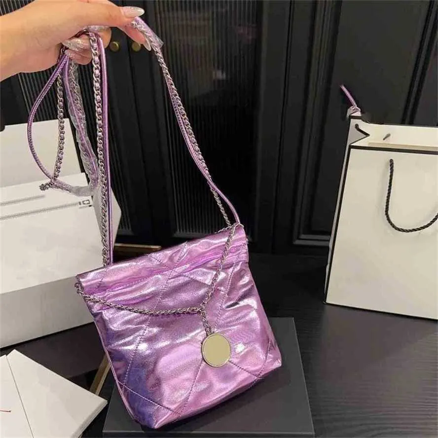 Luxury Leather Designer Padded Messenger Bag With Grid, Shiny Finish ...