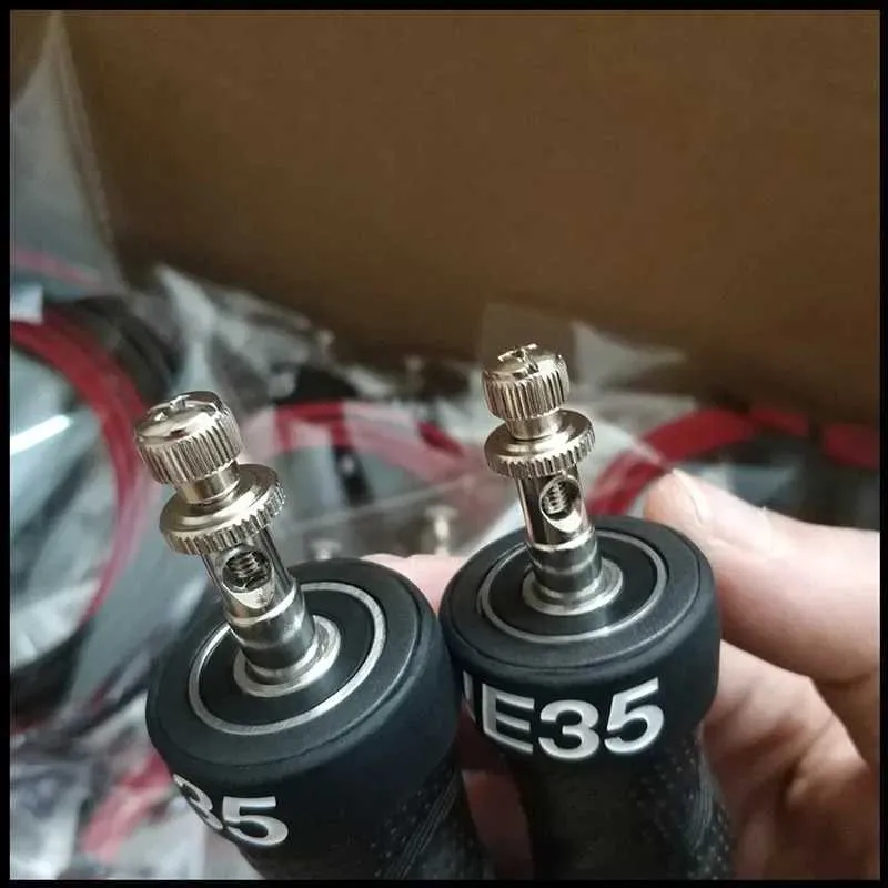 Crossfit Jump Rope with 2.5/3.4mm PVC Cable, Detachable Weight, and ...