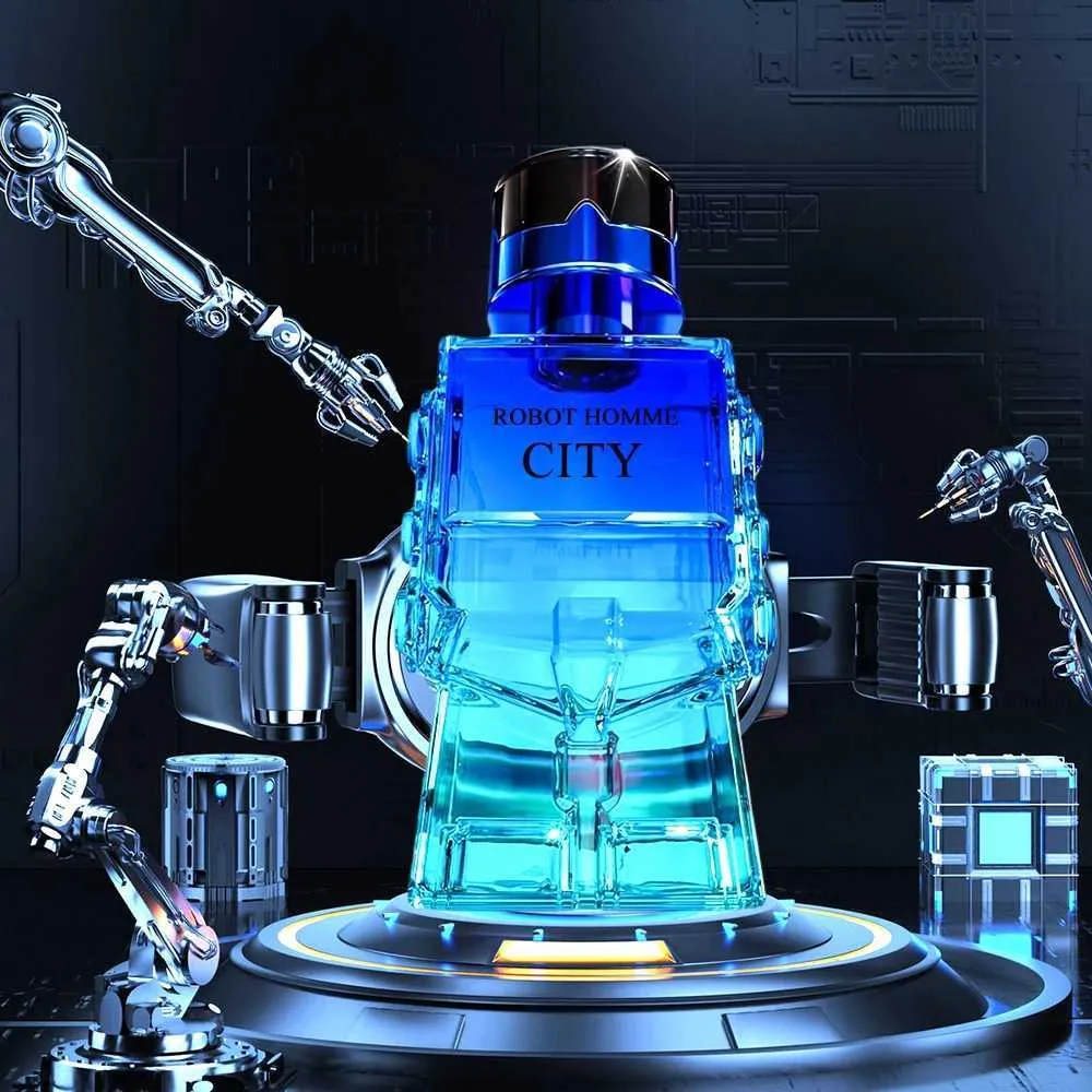 Masculine Robot Perfume: 30ML Eau de Toilette - Fruity Chypre, Long ...