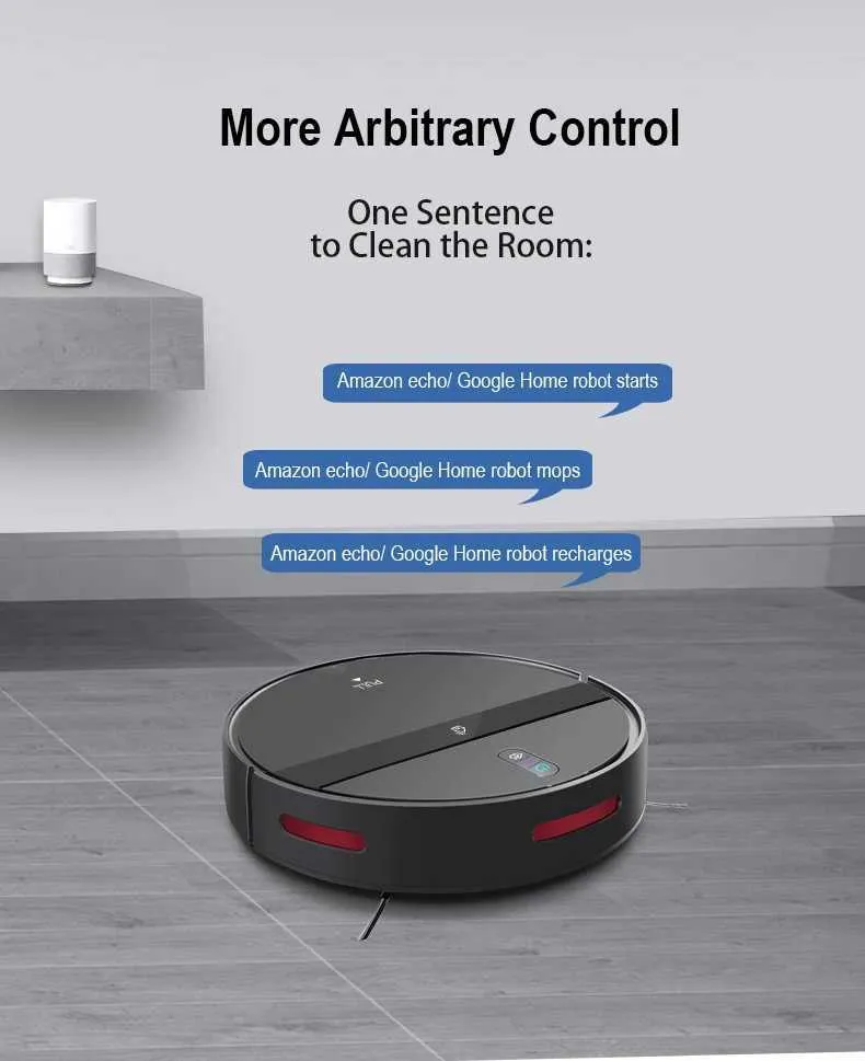 GOOVI Robot Vacuum Cleaner V3SS - 6000Pa Suction, Gyro Navigation ...