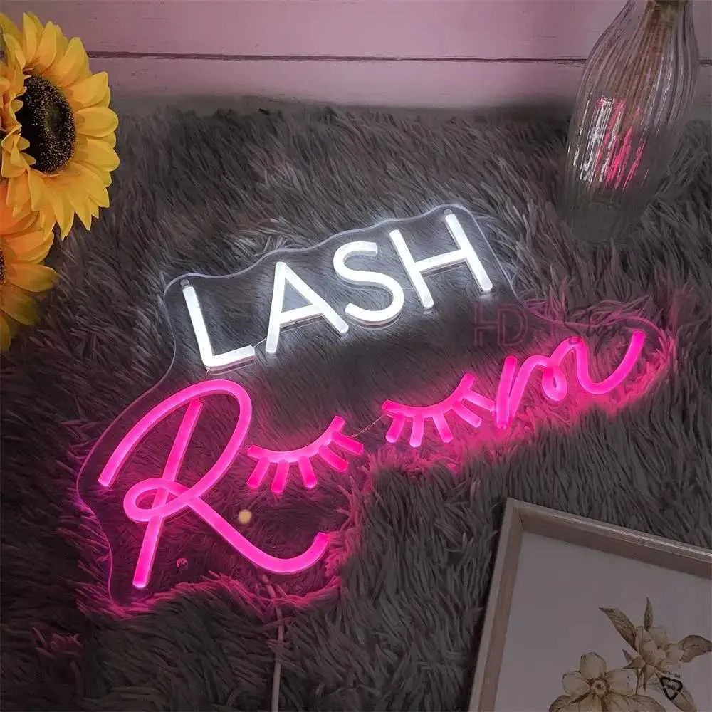 LASH LED Neon Sign Lights Beauty Salon Room Decor ... From Urban ...