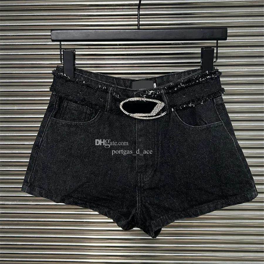 DHgate.com:Womens Premium Denim Shorts: High-Waisted, Black, Summer ...