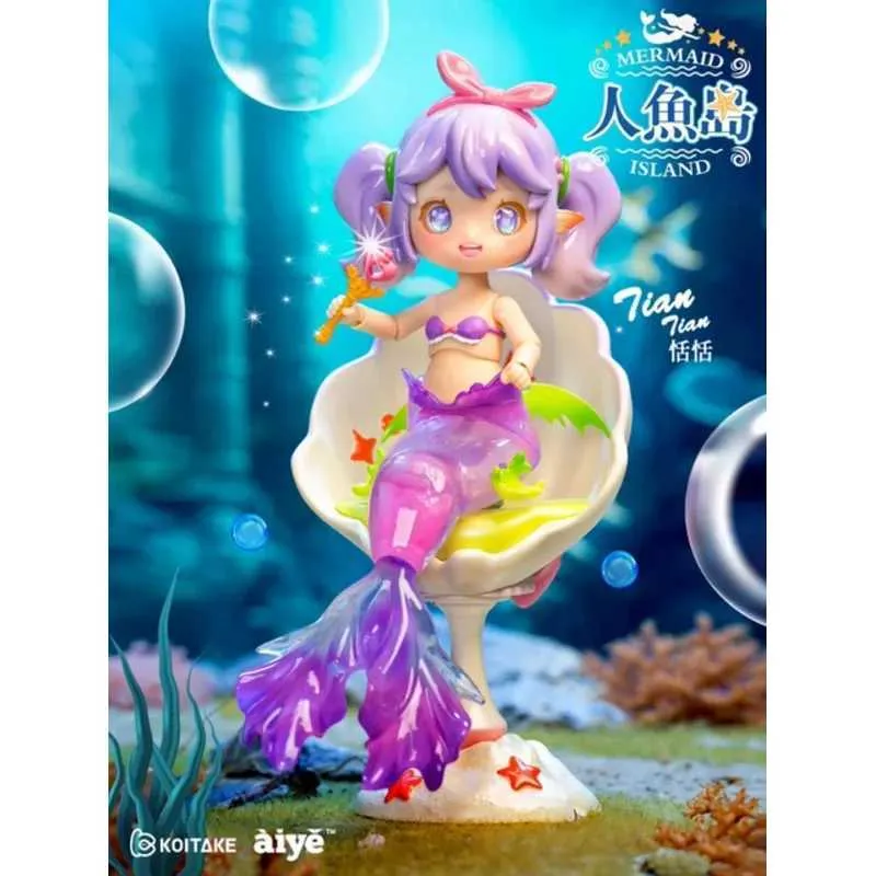 DHgate.com:MERMAID Island BJD Series Ob11 1/12 Bjd Dolls Blind Box ...