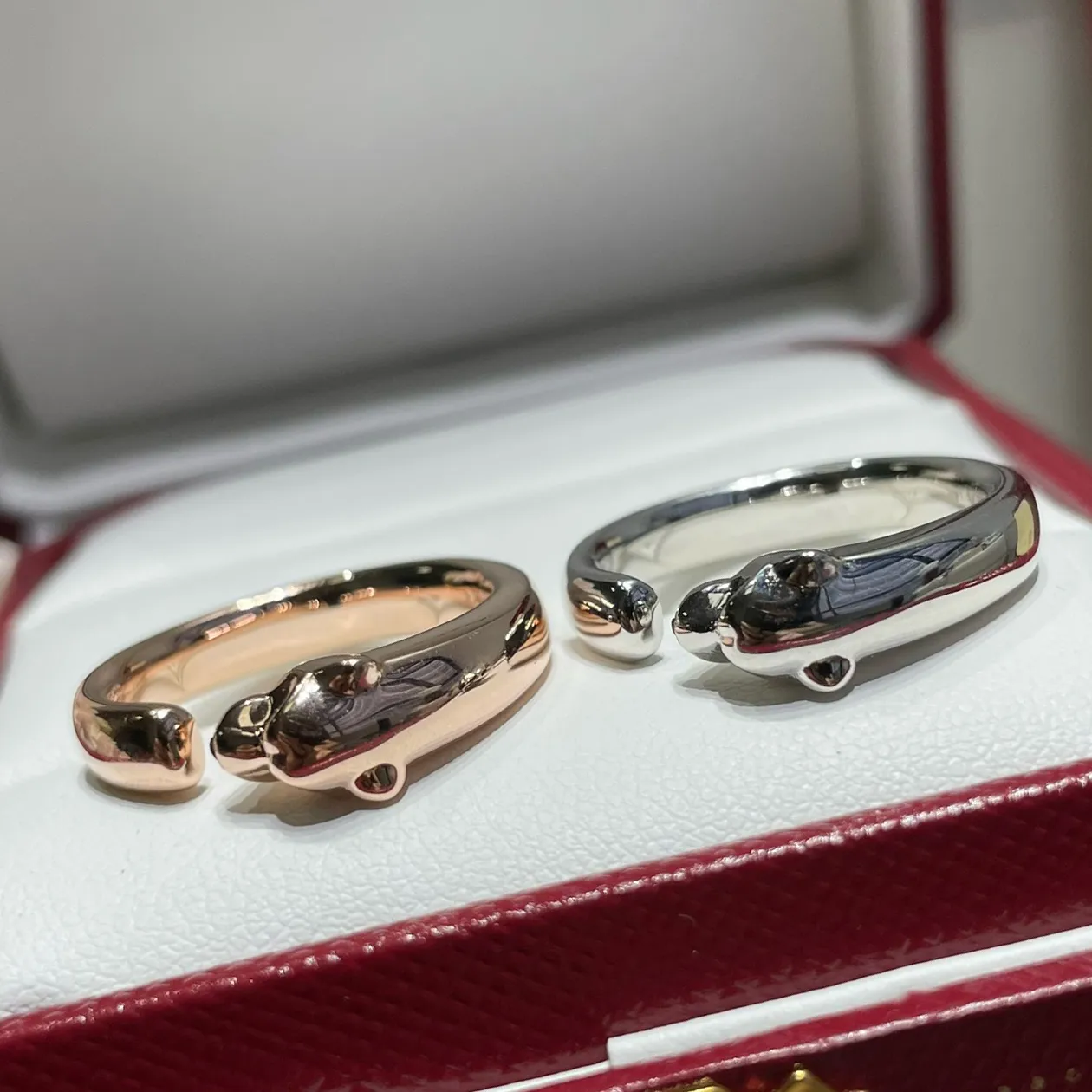 Gold Cheetah Panther Ring: Emerald Inlaid, Gold Plated Women's Classic ...