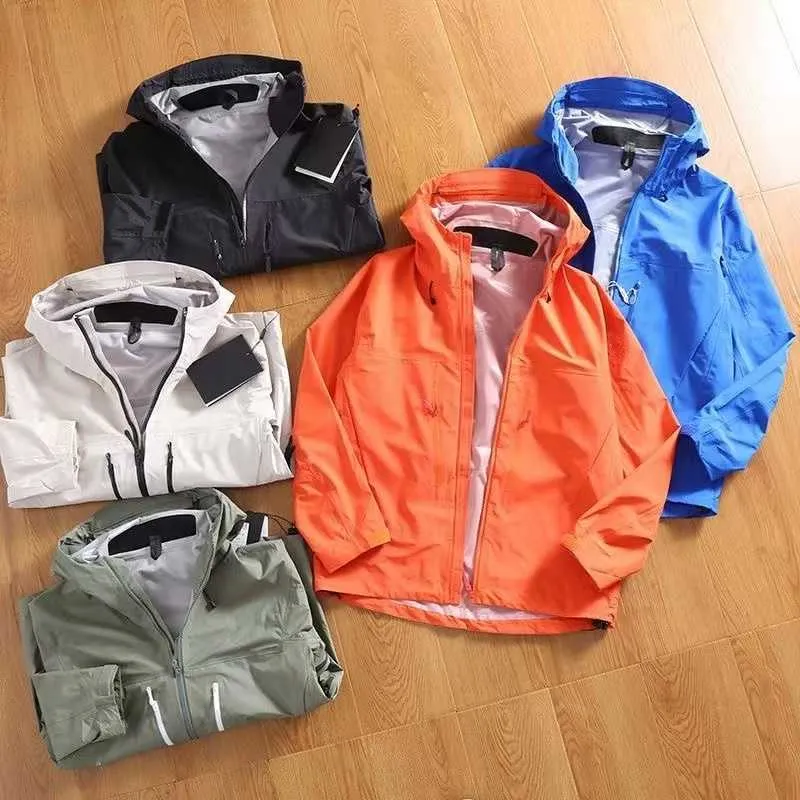 Men's Outdoor Windproof Waterproof Zipper Jacket Bird Jacket ...