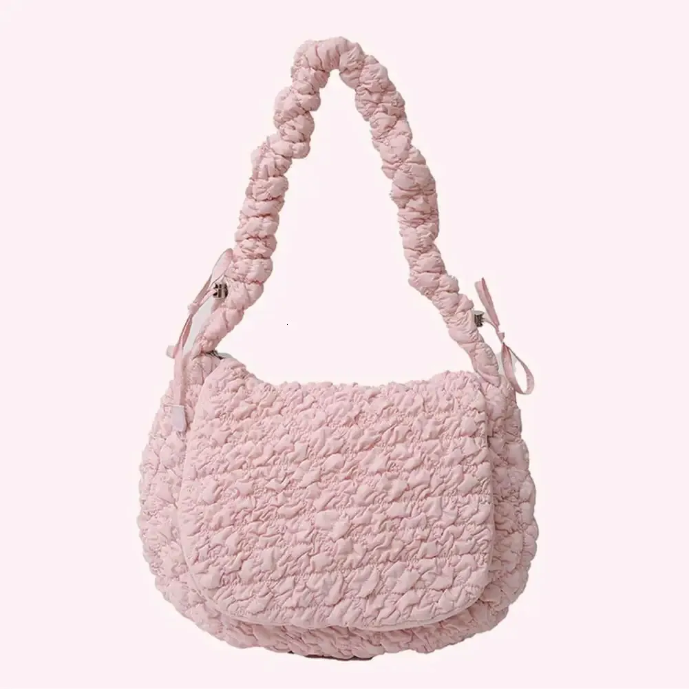 Puff Tote Bag: Quilted Crossbody With Adjustable Strap Lightweight ...
