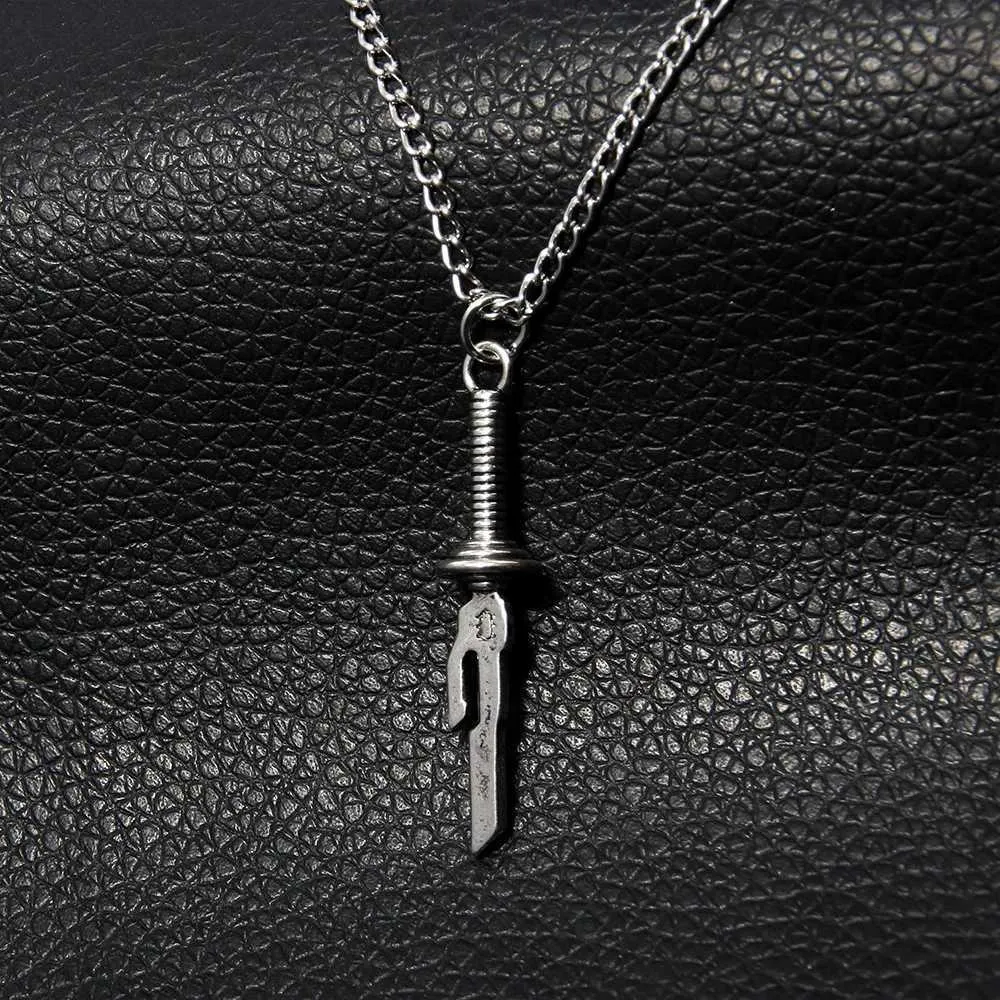 Anime Jujutsu Kaisen Fushiguro Toji Sword Necklace Spear Of Tianri ...