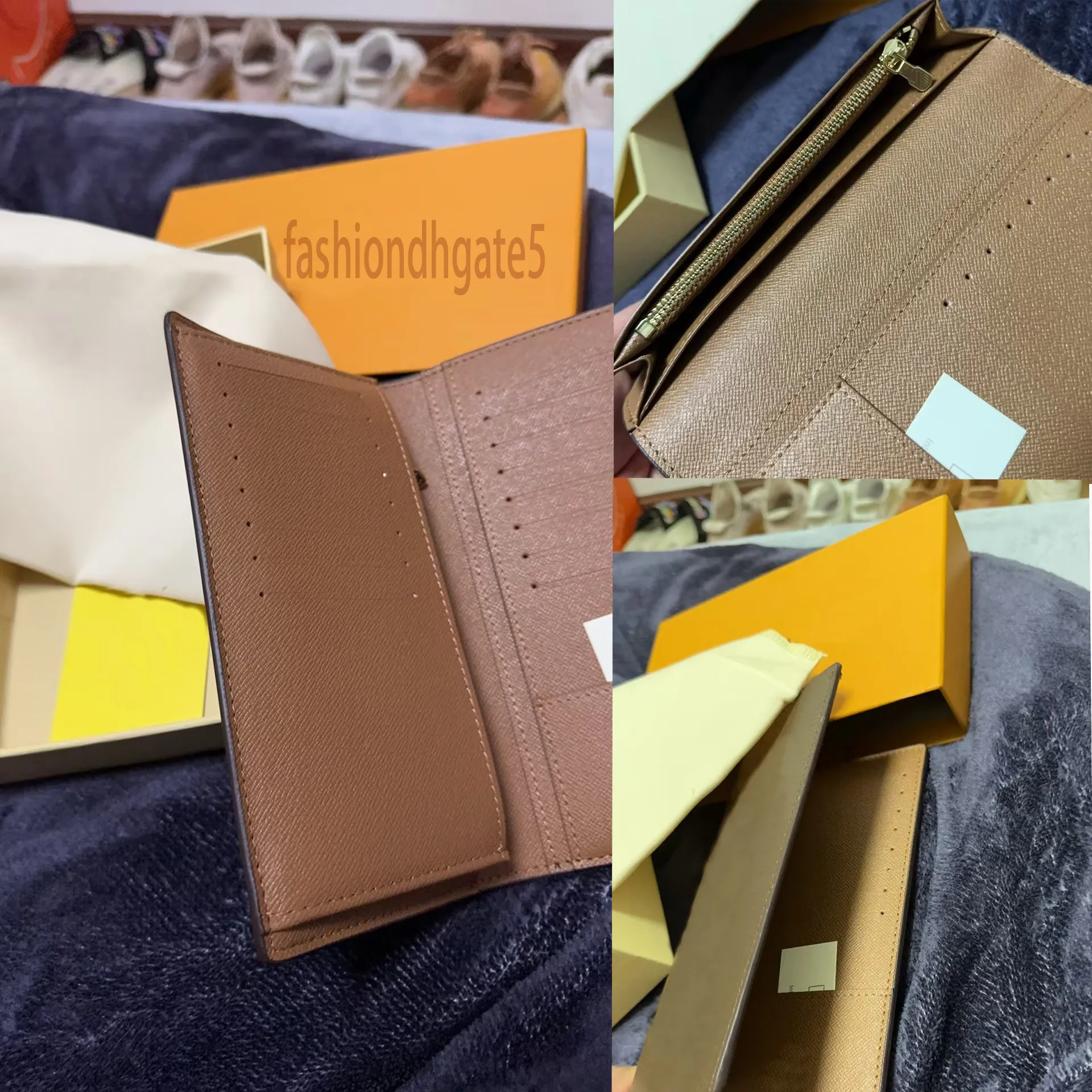 Luxury Leather Mini Wallet with Card Holder and Key Ring - Designer ...