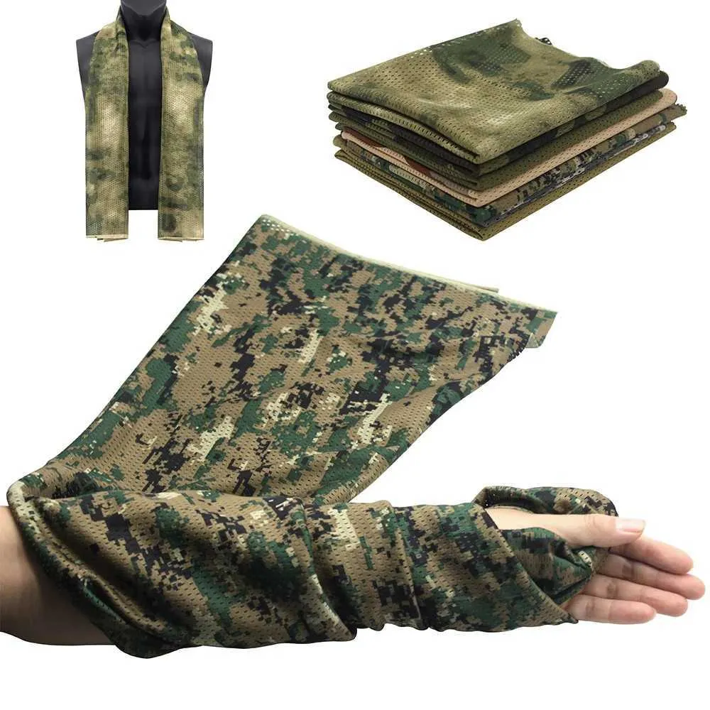 DHgate.com:Tactical Multifunctional Mesh Scarf - Breathable Camouflage ...