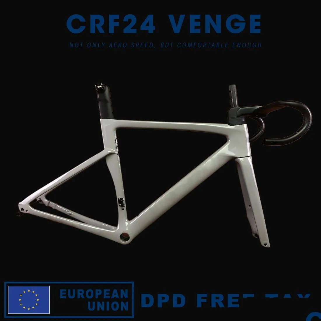 DHgate.com:Carbon Fiber Bike Frame Handlebar Stem Mechanical Di2 Bb30 ...