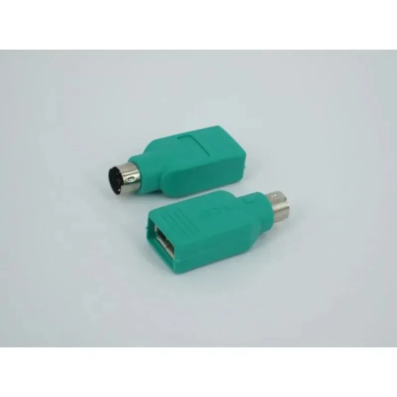 DHgate.com:PS2 Interface Converter PS/2 To USB Adapter Circular Port To ...