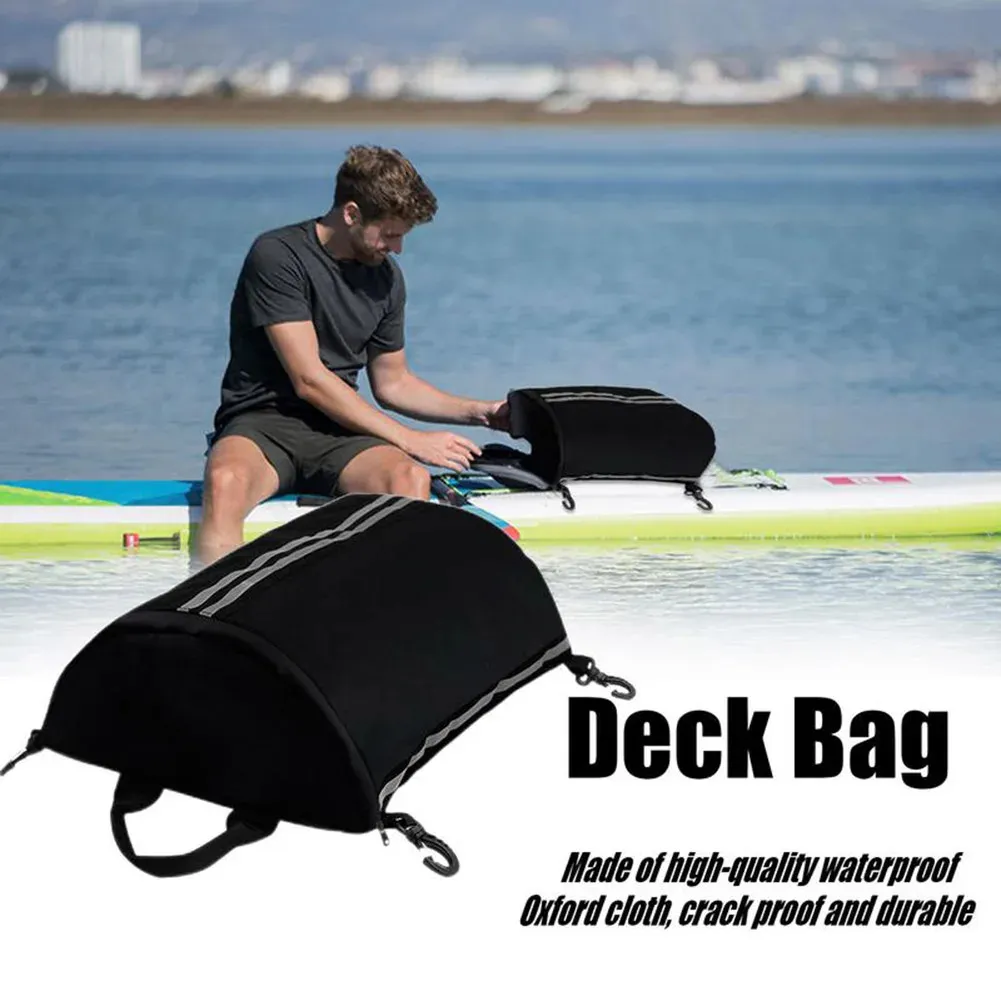 Waterproof Paddleboard Deck Bag with Reflective Safety Stripes for ...