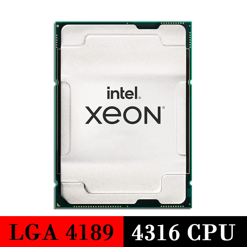Upgraded LGA 4189 LGA4189 Intel Xeon Silver 4316 CPU Processor CPU4316 ...