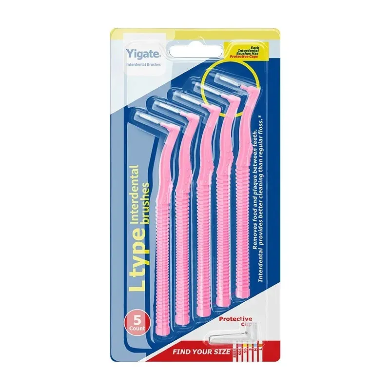 DHgate.com:Interdental Brush, L-Type, 7 Types, for Cleaning Between ...