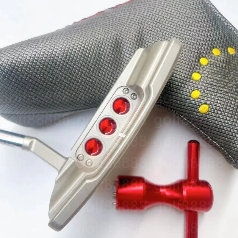 Silver Squareback Golf Putters | Right-Handed Unisex Clubs | Custom ...