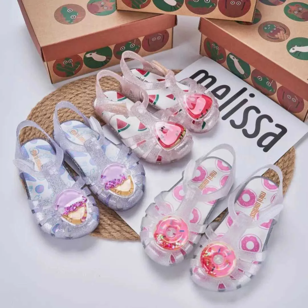 DHgate.com:Jelly Sandals: Girls' Summer Peep-Toe Crystal Sandals ...
