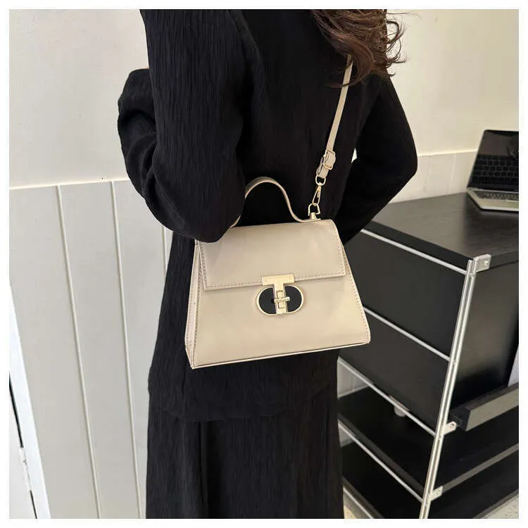 Women's Summer Color Block Chain Bag - Minimalist Texture, Square Shape ...