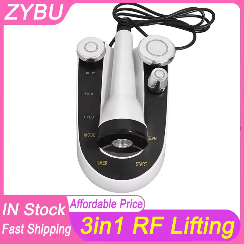 Radio Frequency Facial Machine 3-in-1 Body Face Eye Skin Rejuvenation ...