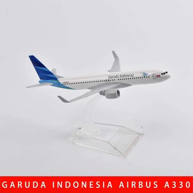 Garuda Indonesia Airbus A330 Diecast Metal 1/400 Scale Airplane Models ...