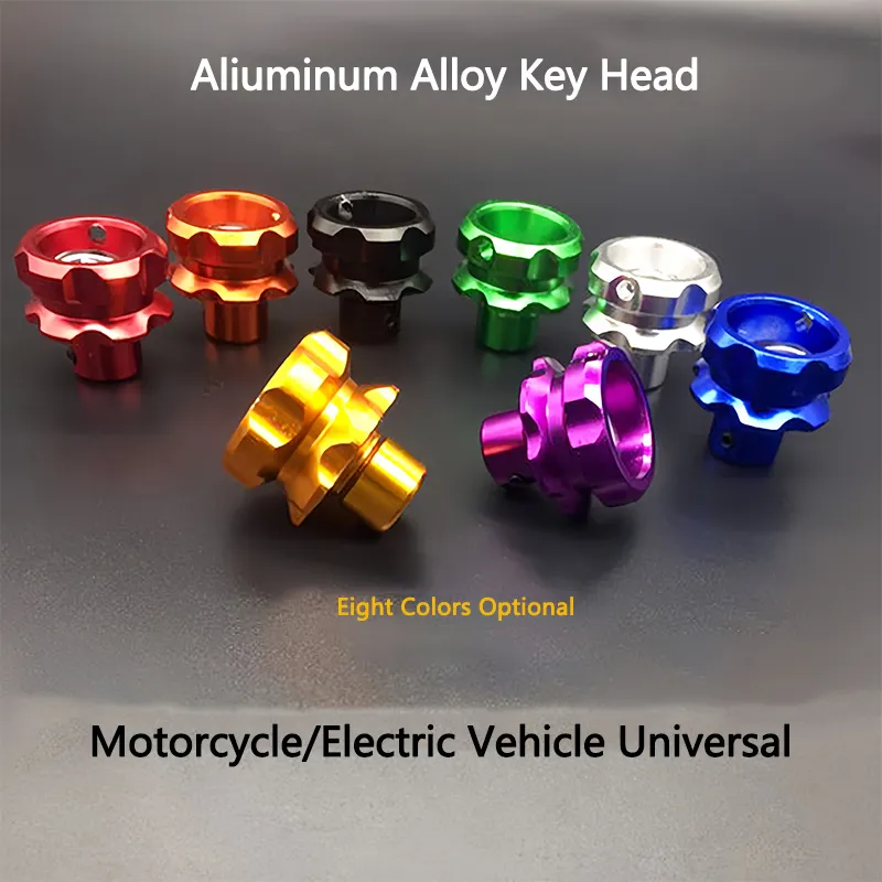 DHgate.com:Universal Motorcycle Keychain Modified Key Cover CNC Key Bit ...