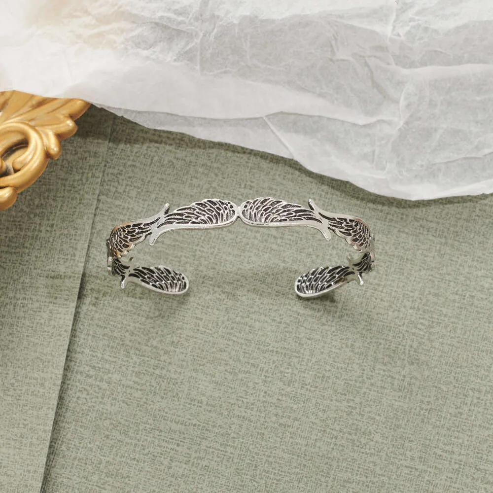 Angel Wings Adjustable Bracelet - Personalized Infinity Design, Ancient ...