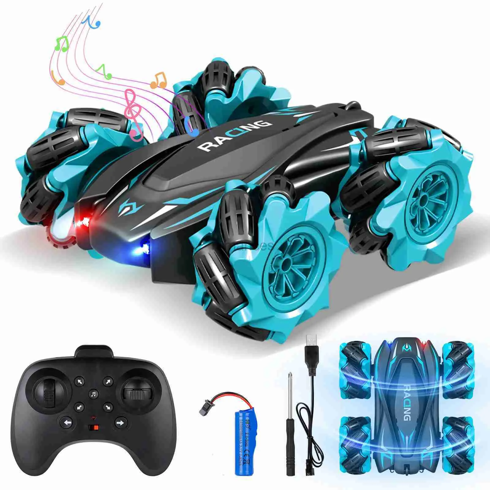 Mini Remote Control Cars, Double Sided 4x4 Remote Control Car, Electric ...