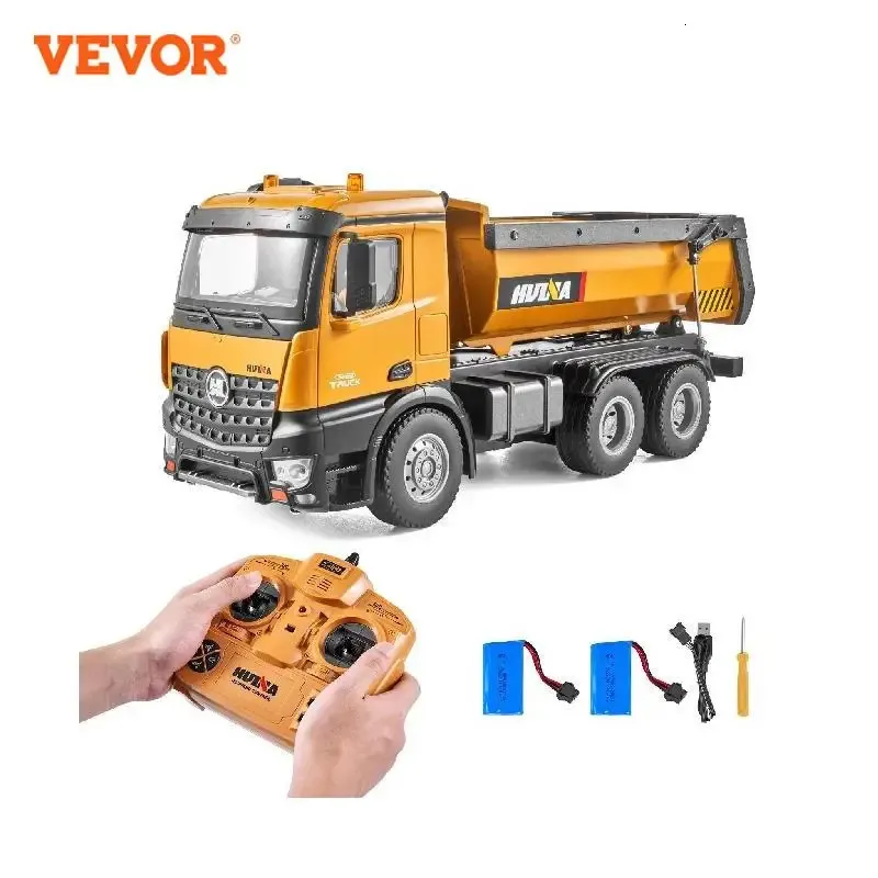VEVOR RC Smallest Mini Excavator Dumper Car Remote Control Engineering ...