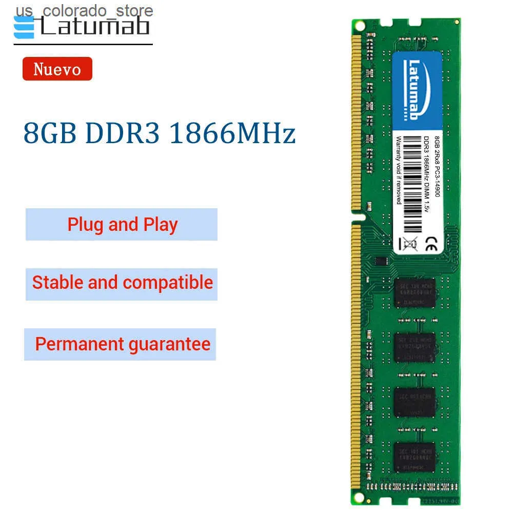 DDR3 RAM 8GB/16GB Kit 2x4/2x8 1866/1600/1333MHz PC3-12800/14900 Desktop ...
