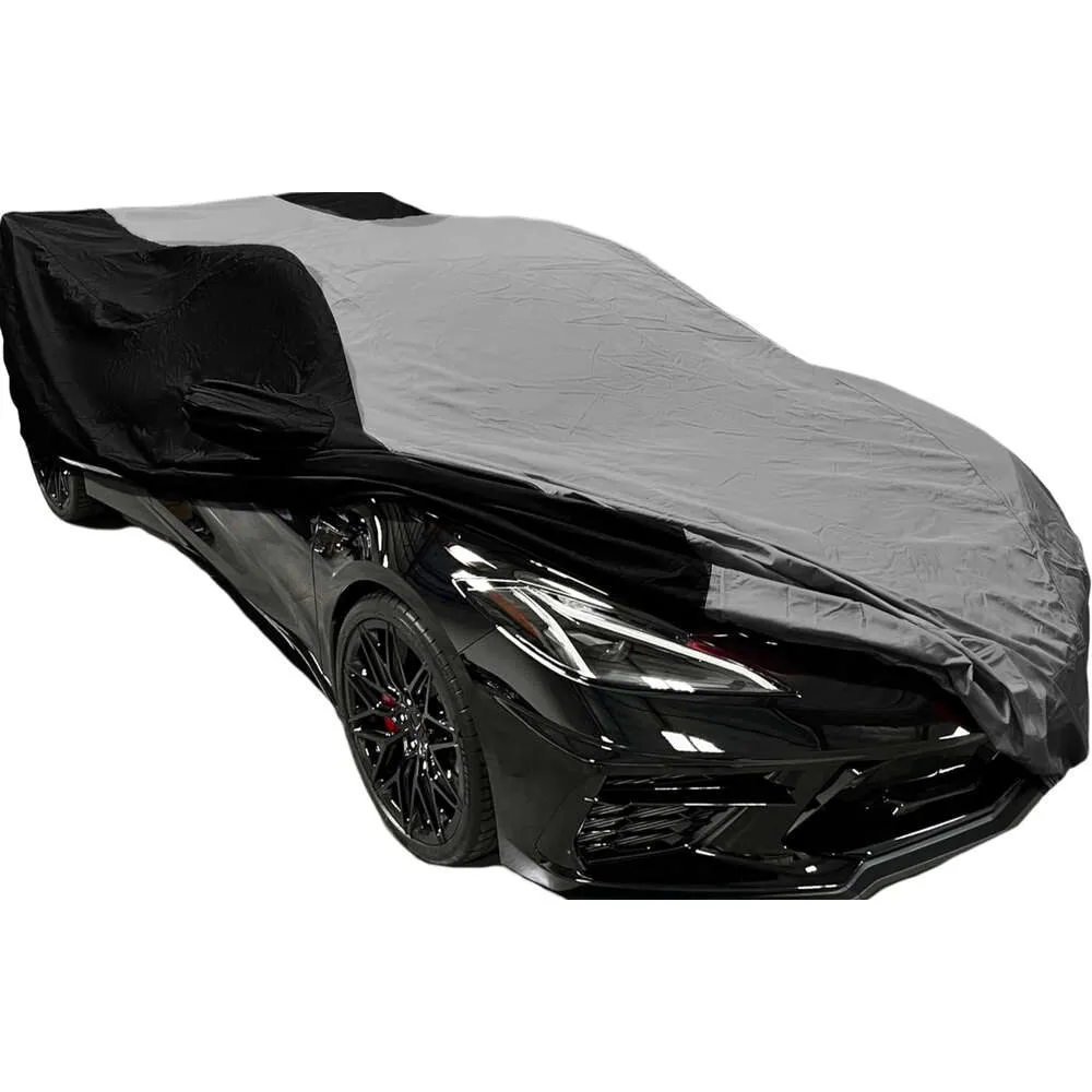 Custom Fit C8 Corvette Indoor/Outdoor Car Cover - Ultraguard Plus Water ...
