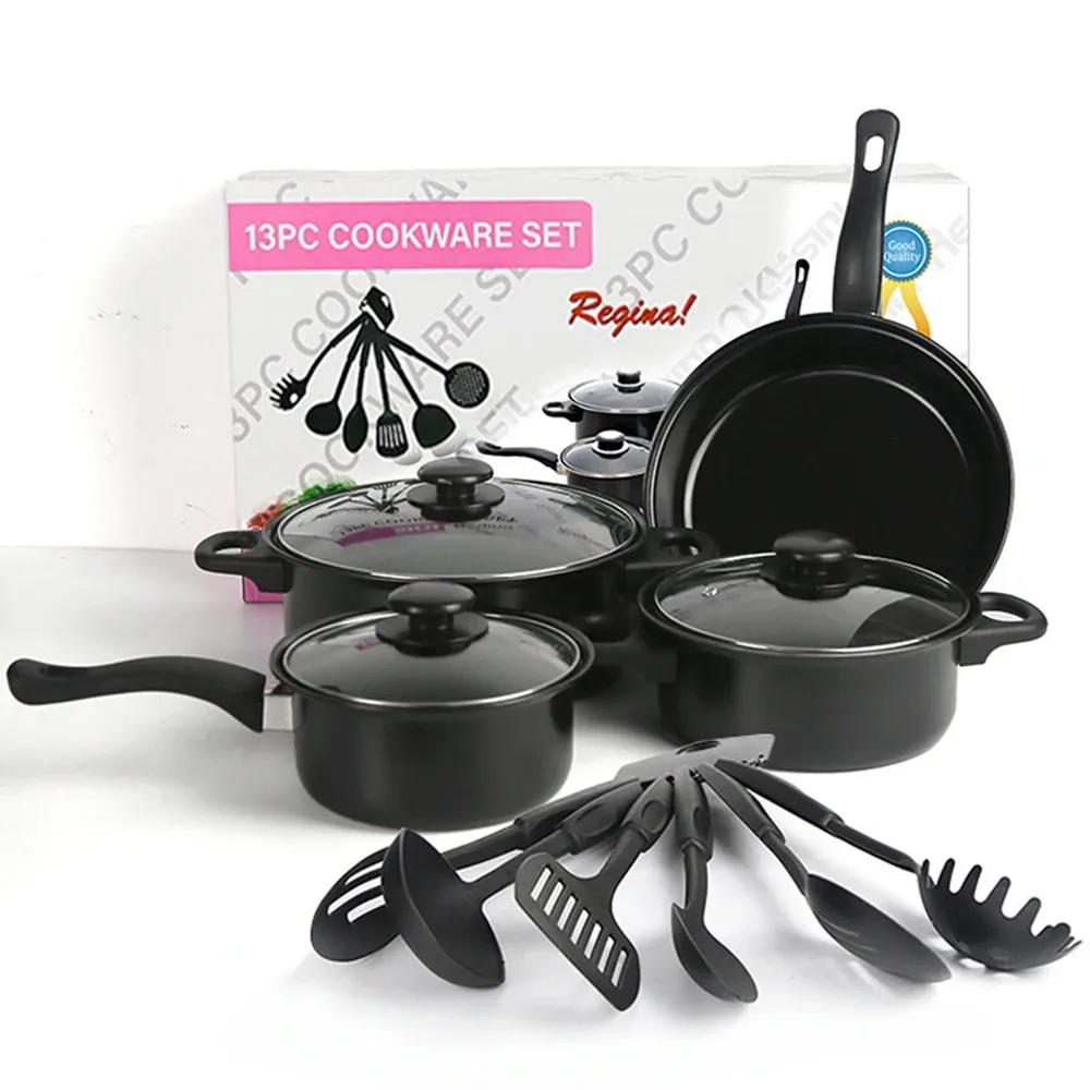 DHgate.com:13-Piece Non-Stick Cookware Set, Kitchen Utensil Frying Pan ...