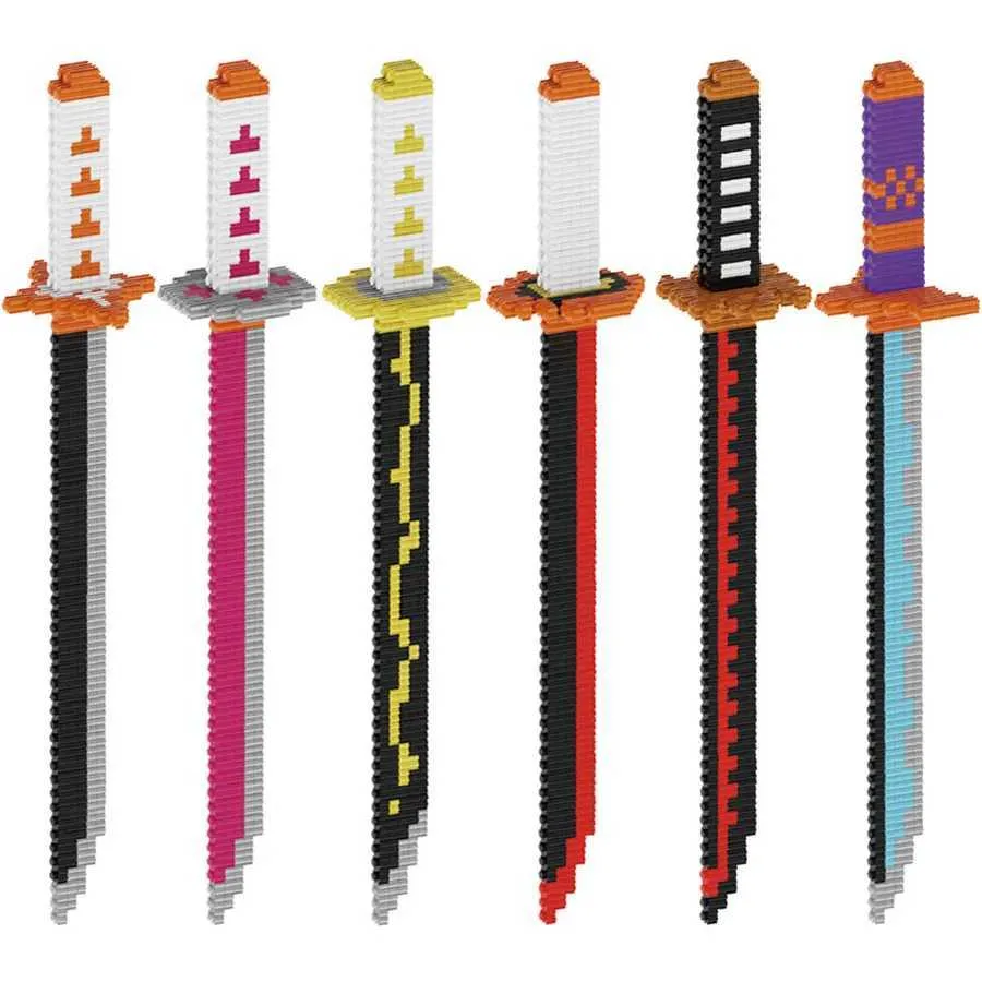 Demon Slayer Yamato Swords Nichirin Knifes Blade set...