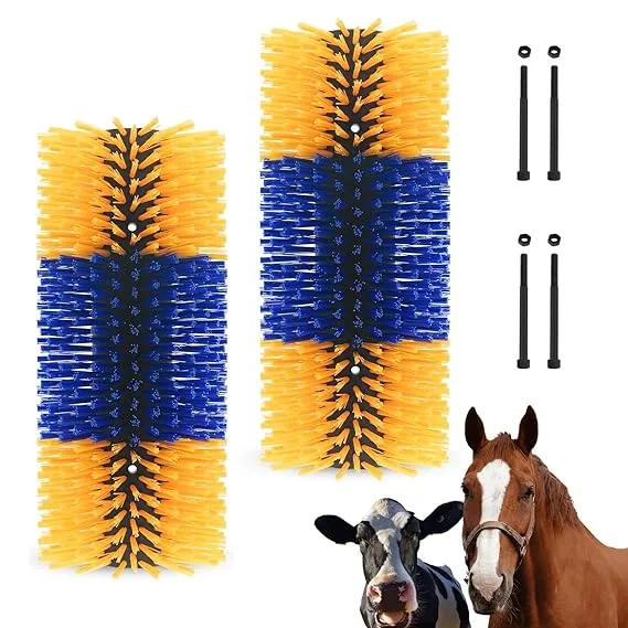 Livestock Grooming Brush Kit: Horse, Cow, Goat & Pig Scratcher - Best ...