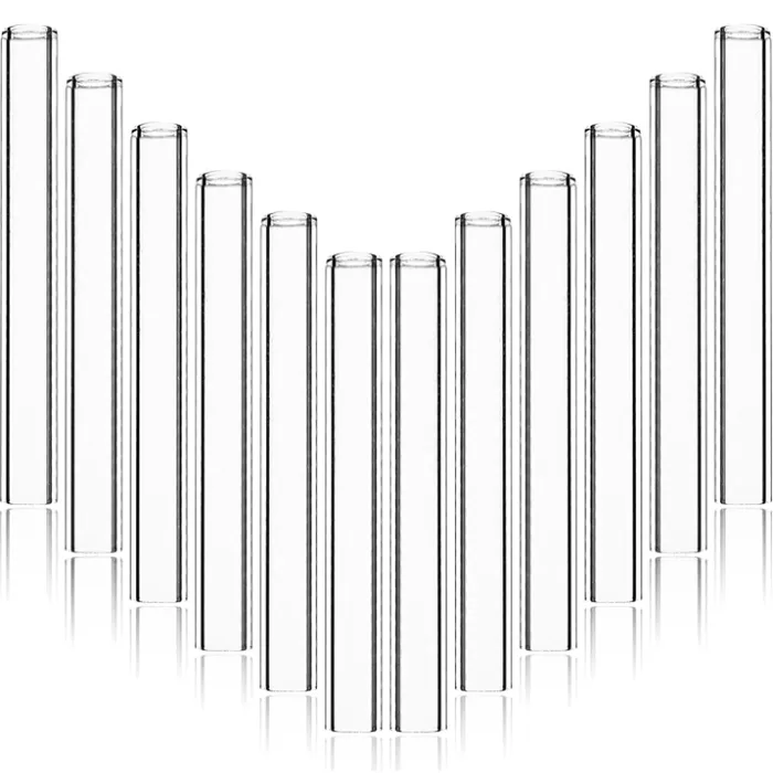 Pyrex Glass Tubes For Smoking: 4.0 Inch Thick Clear Straight Glass Tube ...