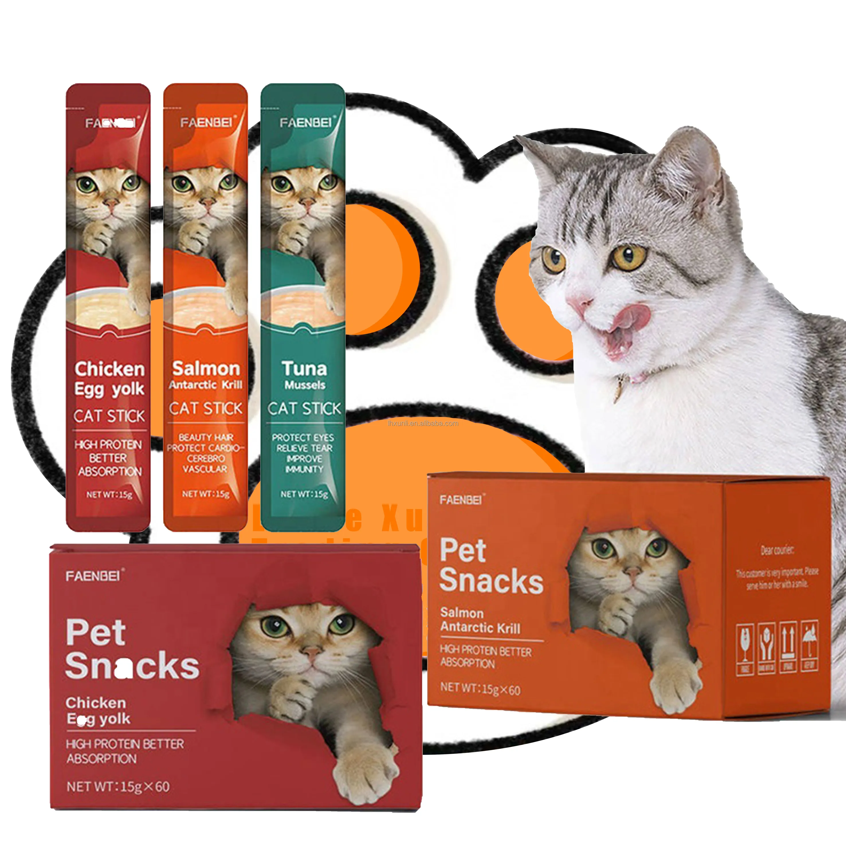 Wholesale Nutrient-Rich Wet Cat Food Packets 15g Each for Young Cats ...