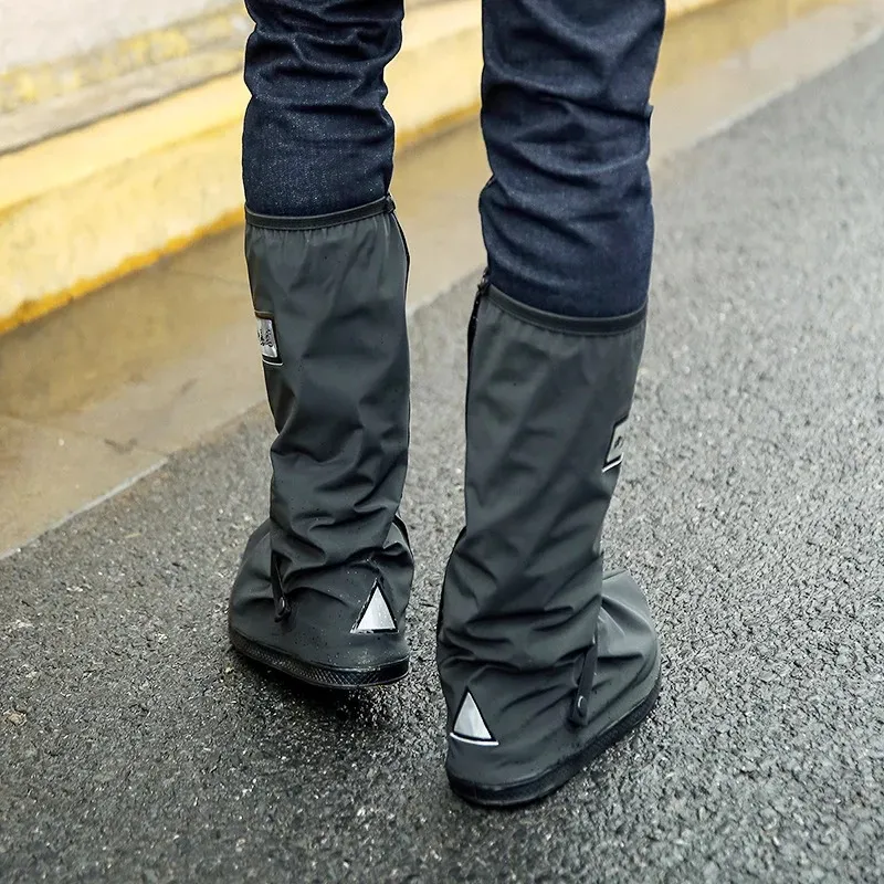 Waterproof Motorcycle Shoe Covers, Non-Slip Motorbike Rain Boots for ...
