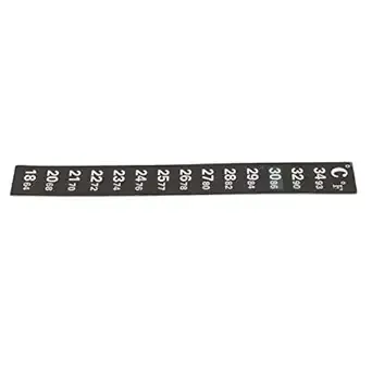 Accurate Fish Tank Thermometer Strip - Easy Stick-On Aquarium ...